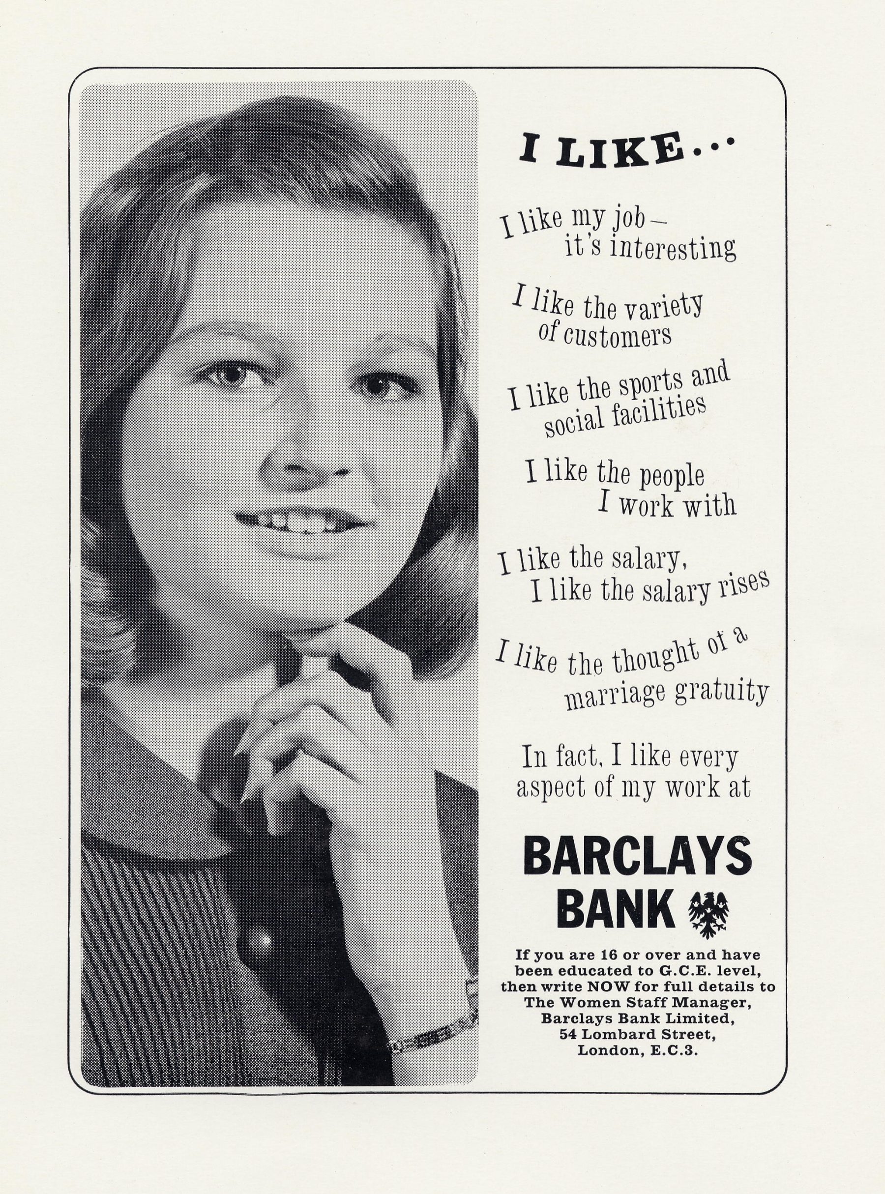 8 ridiculous Barclaycard ads for women from the 60s and 70s