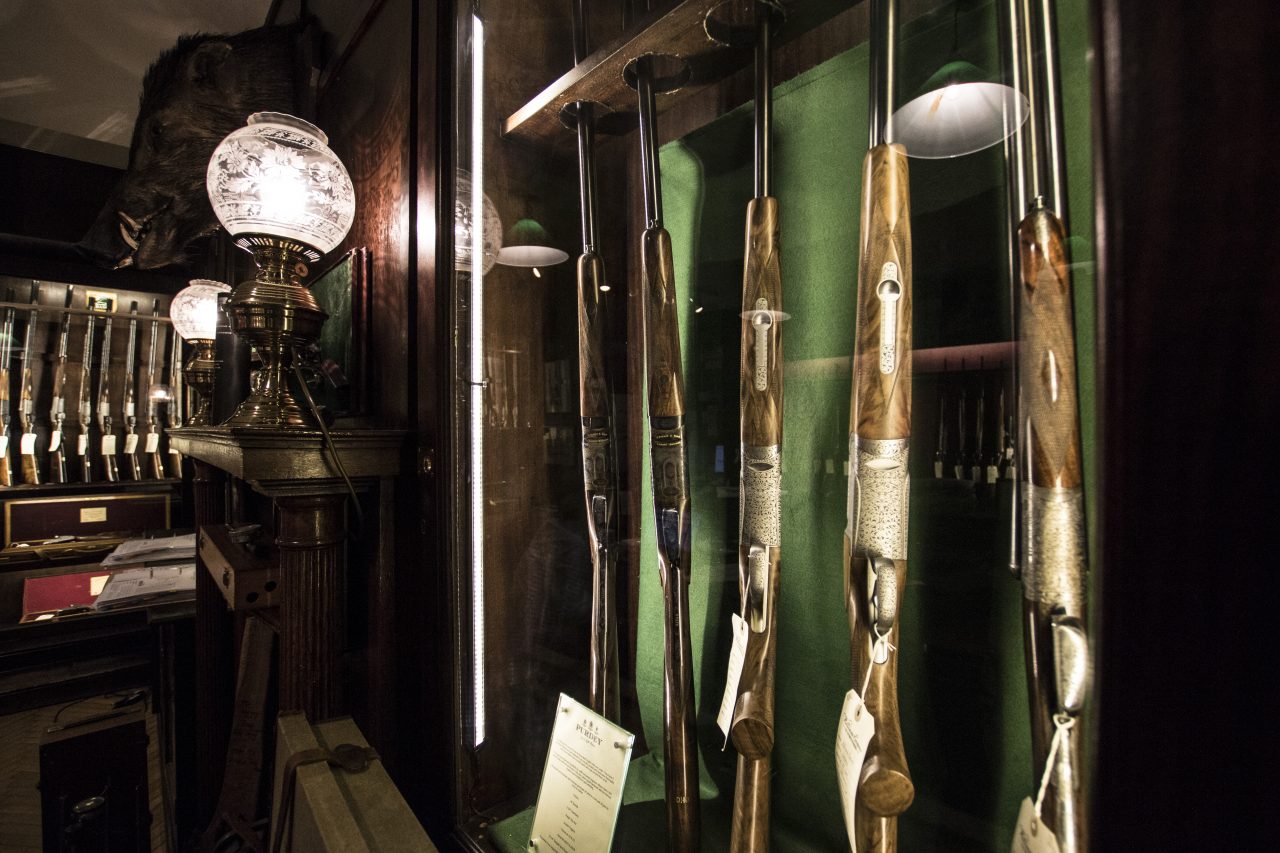 Inside the London shop selling rifles for £165,000